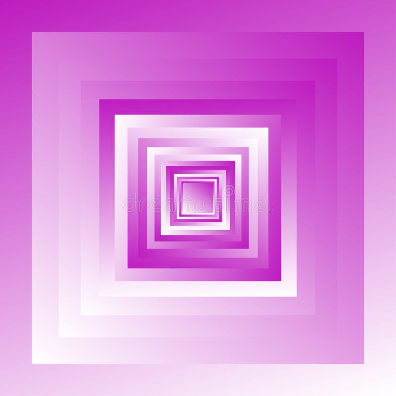 Geometric Square Design Shape with Random Shaded, Gradient Fill Stock ...