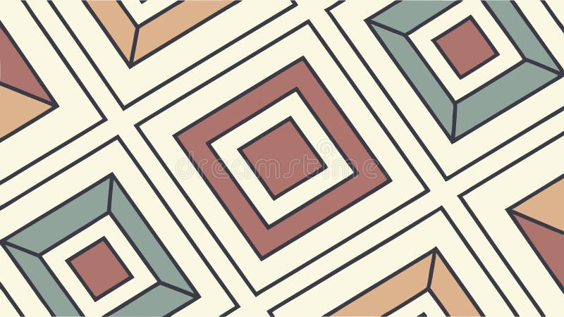 Geometric Square Diamond Pattern Abstract Design, Vector Design ...