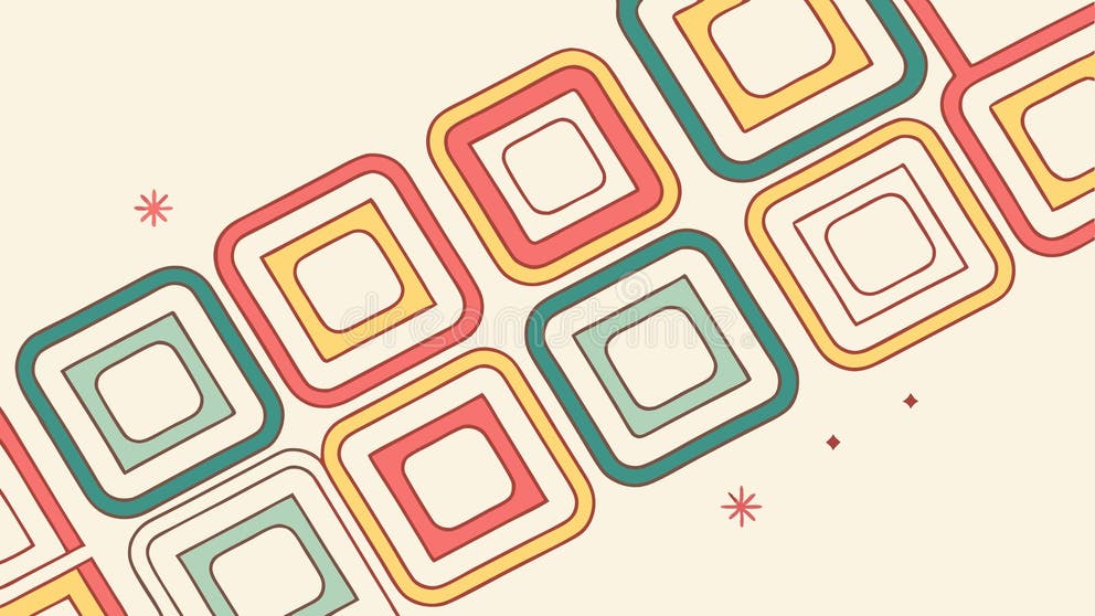 Geometric Square Patterns, Abstract Design, Modern Texture, Vector Design Generative AI Stock ...