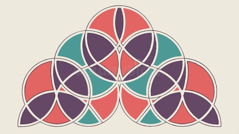 Geometric Stained Glass Art, Abstract Design, Colorful Pattern ...