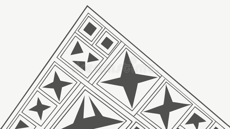 Geometric Star Pattern, Abstract Design, Vector Design Generative AI ...