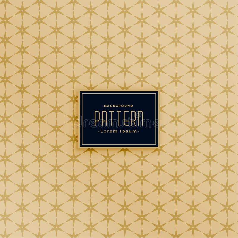 Geometric Star Shape Pattern Set Design Background Stock Vector - Illustration of abstract ...