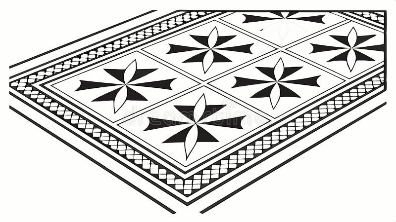 Geometric Star Tile, Decorative Pattern for Backgrounds and Elegant ...
