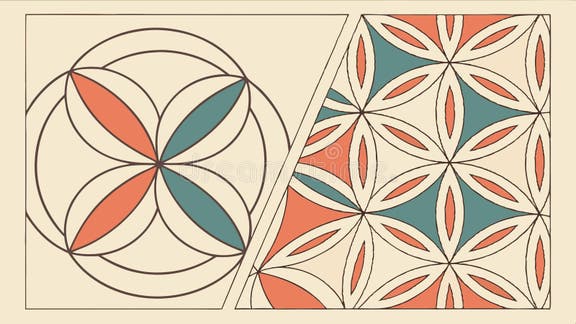 Geometric Star Tile, Pattern Vector Design Generative AI Stock Vector ...