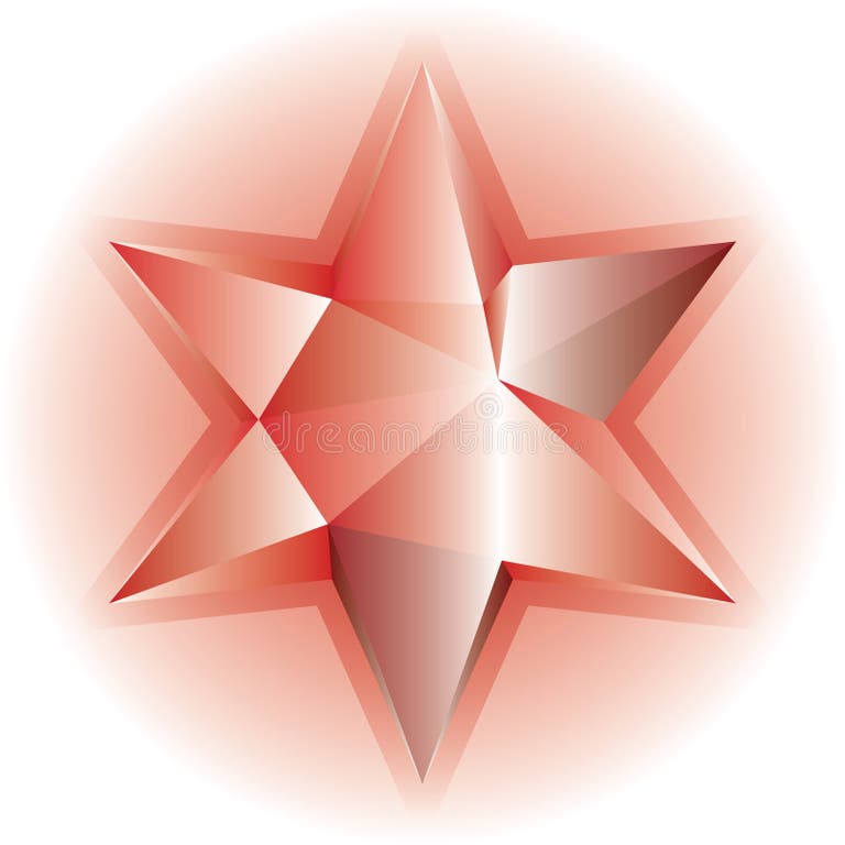 Geometric Star. Vector Illustration Decorative Design Stock Vector ...