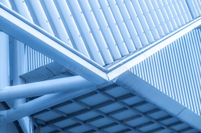 Geometric Steel Metalic Cladding on a Generic Modern Building Stock ...