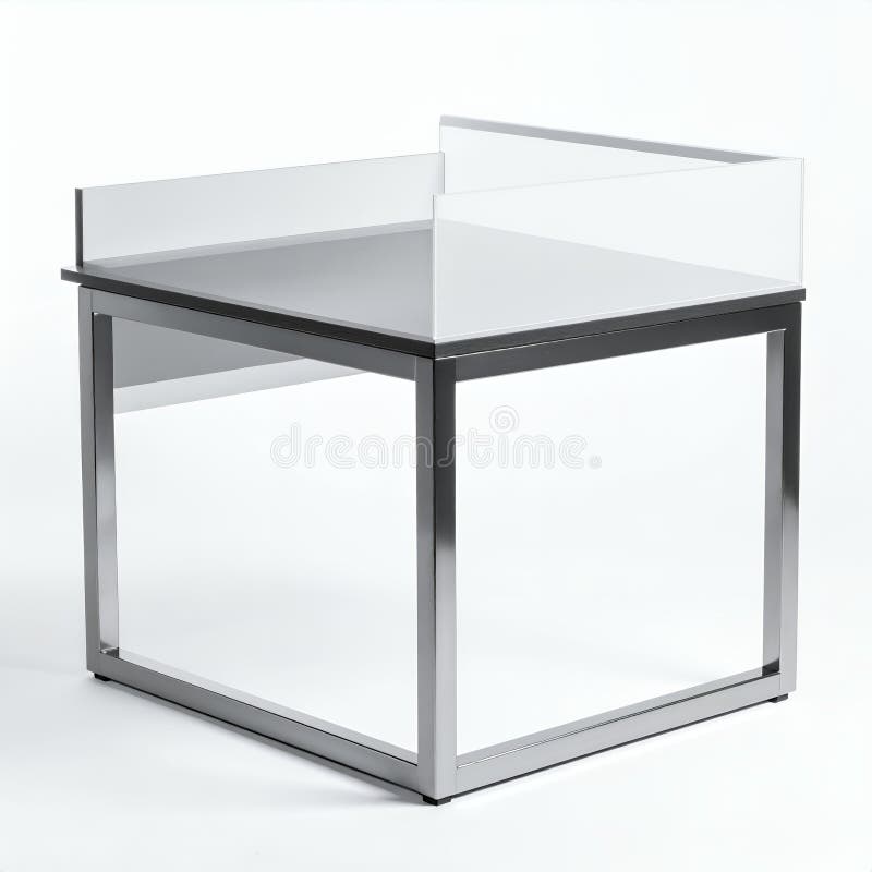 Geometric Steel Structure with Raised Reflective Elements, a Minimalist ...