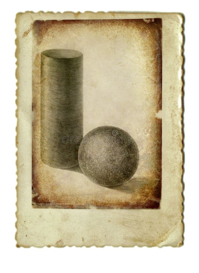 Geometric still life stock illustration. Illustration of grunge - 23120601