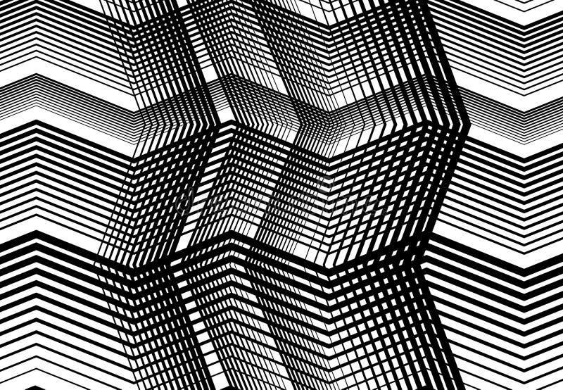Geometric Structure Angular Angled Lines Stripes Grid Mesh And Trellis Grating Pattern