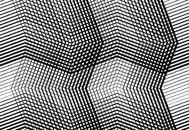 Geometric Structure Angular Angled Lines Stripes Grid Mesh And Trellis Grating Pattern