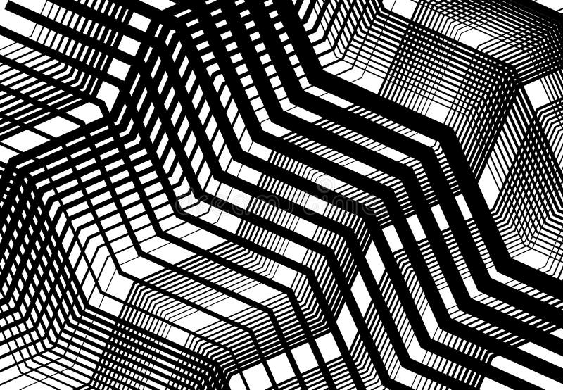 Geometric Structure Angular Angled Lines Stripes Grid Mesh And Trellis Grating Pattern