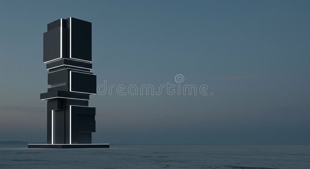 Geometric Structure Composed of Interlocking, Angular Terracotta Forms ...