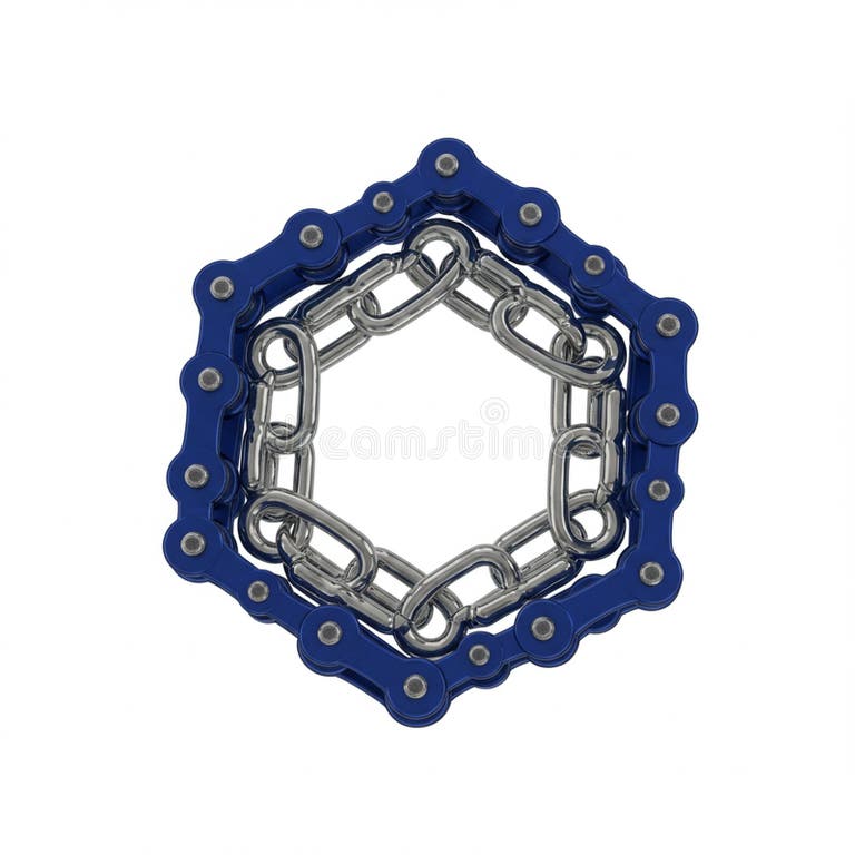 A Geometric Structure Features Interlocking Components. an Outer ...
