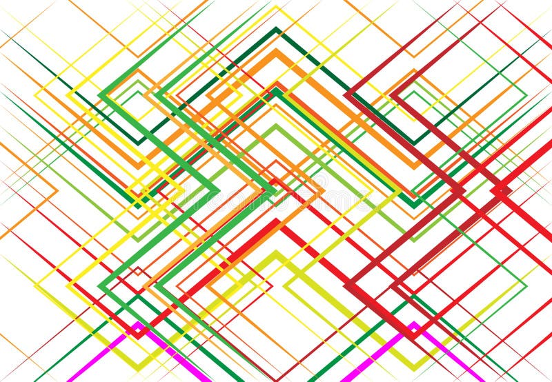 Geometric Structure, Network, Chaotic Jumble of Straight, Angular ...