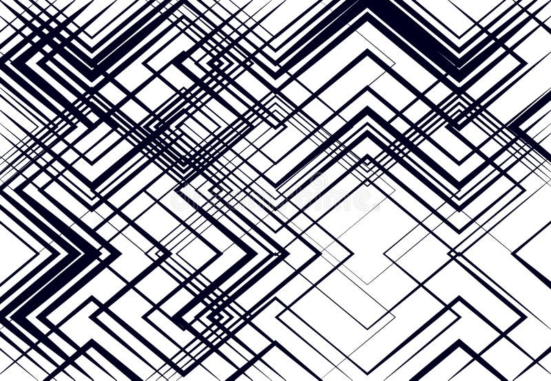 Geometric Structure, Network, Chaotic Jumble of Straight, Angular ...