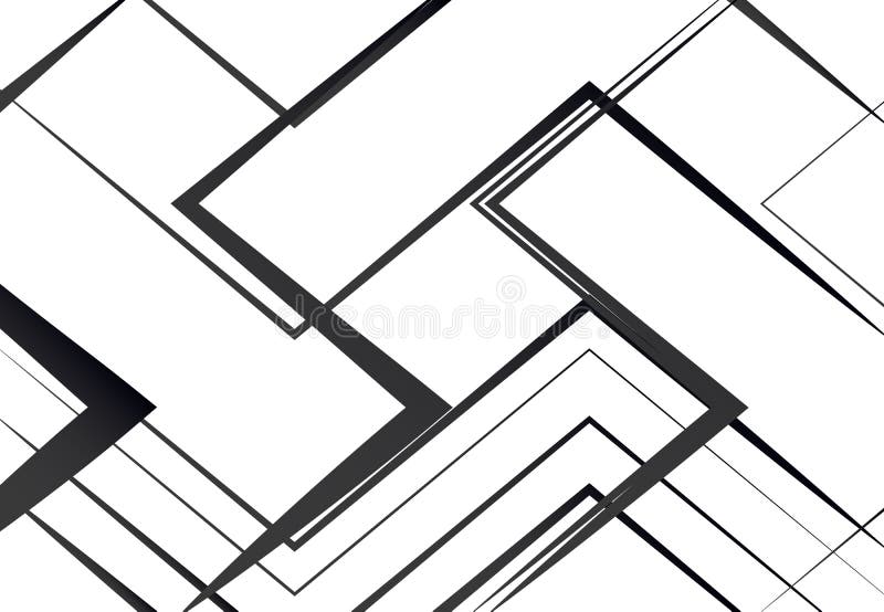Geometric Structure Network Chaotic Jumble Of Straight Angular Intersecting Lines Abstract