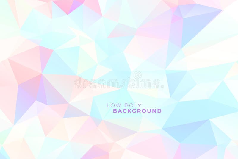 Geometric Style Low Poly Texture Vibrant Background Design Stock Vector ...