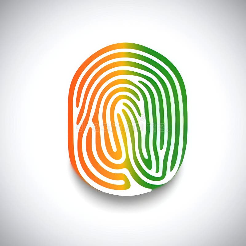 Geometric Sunset Design Elements are Paired with a Fingerprint Motif on ...