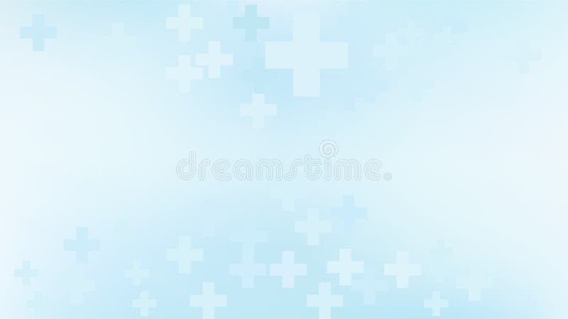 Geometric Symbol Background in Blue Tones Medical Stock Illustration ...