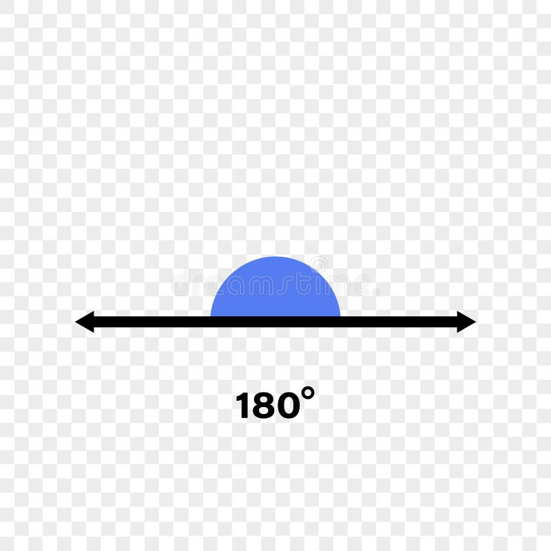 30 Degree Angle Icon. Geometric Symbol. Vector Illustration on ...