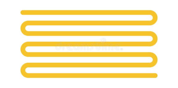 Geometric Symmetry Parallel Bent Line Stock Vector - Illustration of ...