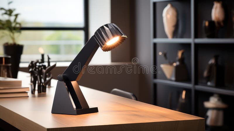 Geometric table spotlight stock illustration. Illustration of table ...