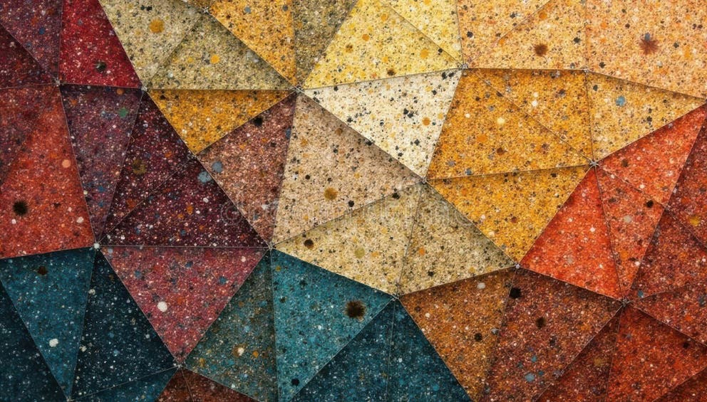 Geometric Tapestry, Muted Earth Tones, Subtle Texture, Squares ...