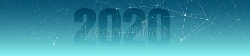 Geometric Tech Concepts, 2020 New Year Tech Innovation Stock ...