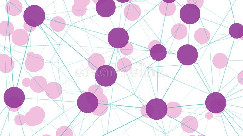 Geometric Technology Abstract Connection Circles Algorithm, Background ...