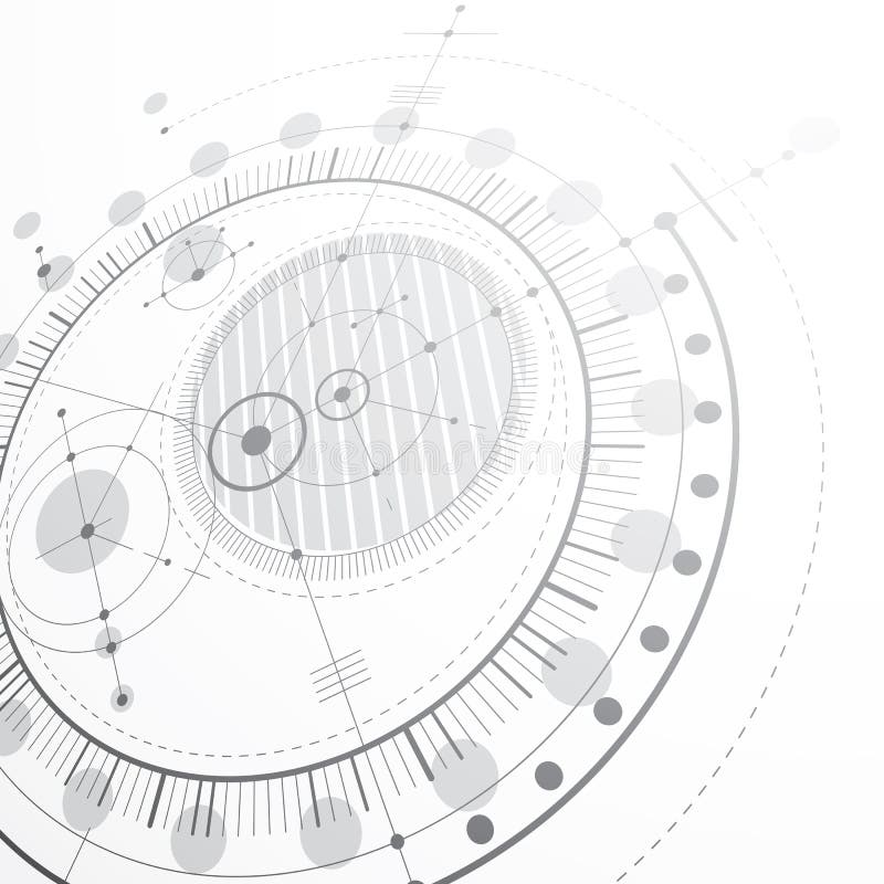 Geometric Technology Red Vector Drawing, Technical Wallpaper. Ab Stock ...