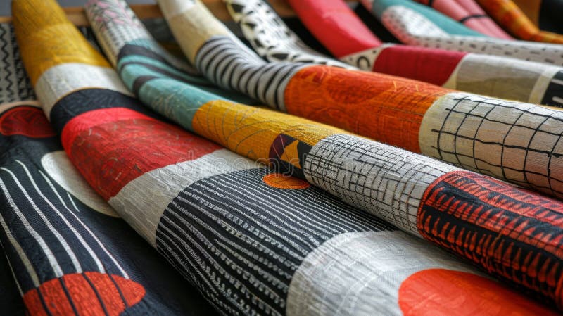 Geometric Textile Designs, Modern Textile Designs Often Feature Popular ...