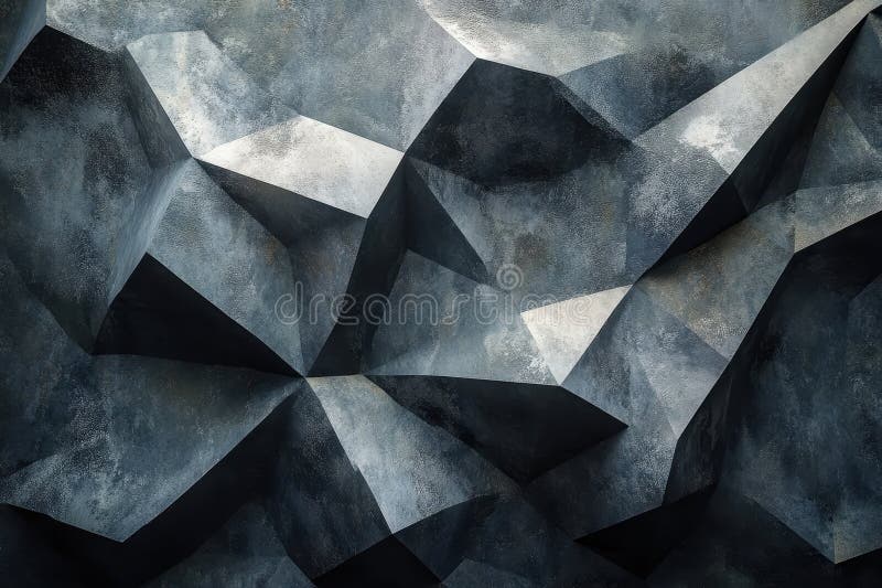 Geometric Texture Design for Art Gallery Background Featuring Sharp ...