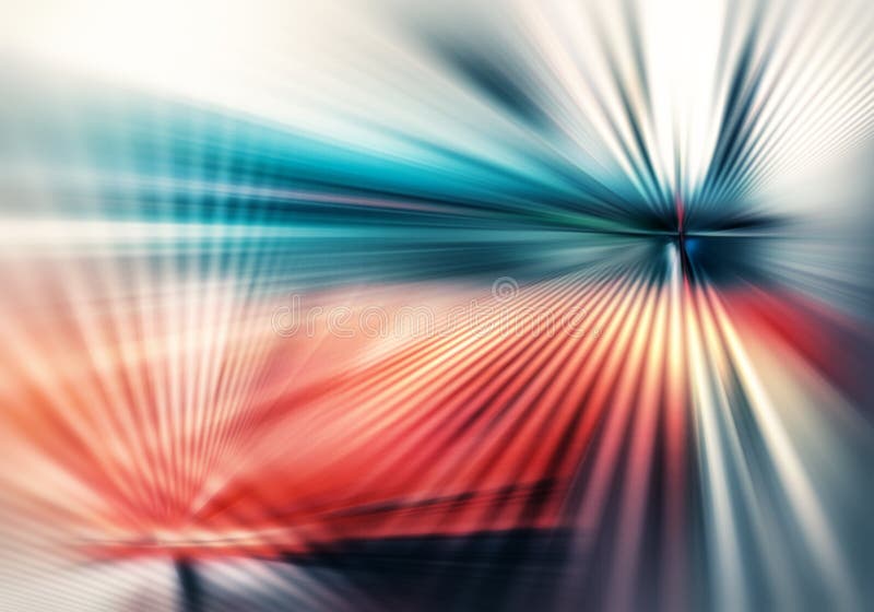 Geometric Texture with Intercrossing Rays and Shadows of Light in Blue ...