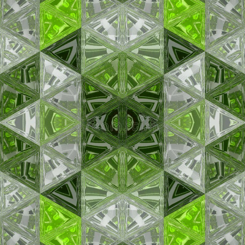 Spring Triangles Pattern with Word and Bokeh Stock Vector ...