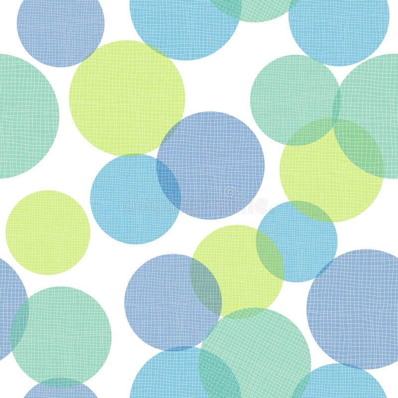 Geometric Textured Circles Print Repeat Pattern Vector Background ...
