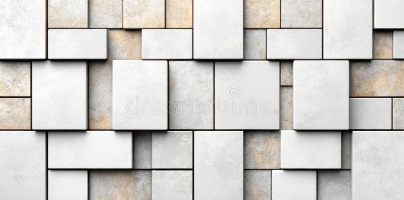 Geometric Tile Pattern, Modern Square Tile with Creative Design Theme ...