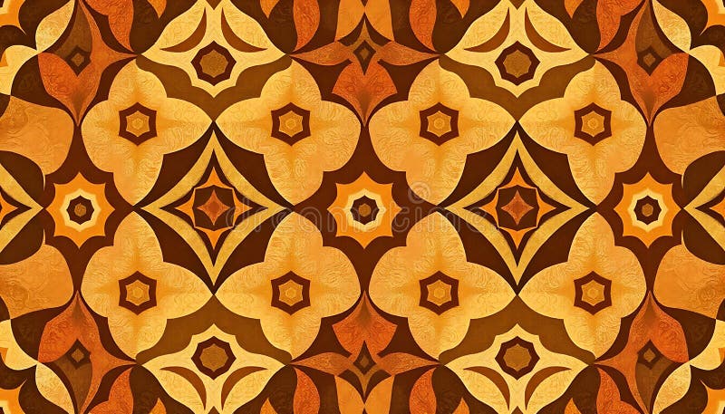 Geometric Tile Pattern, Representing Decorative Patterns and Interior ...