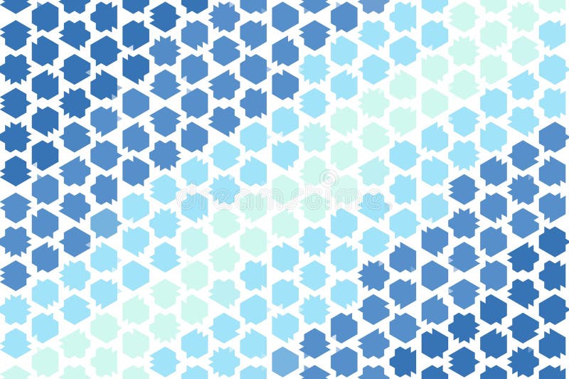 Blue Mint Geometric Tile Pattern with Structured Grid Arrangement and ...