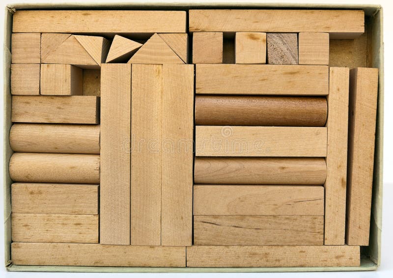 Geometric Toy Building Shapes Stock Photo - Image of learn, childhood ...