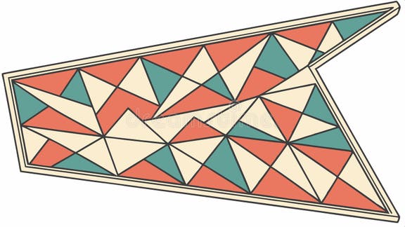 Geometric Triangle Banner Vector, Abstract Design Element, Modern ...