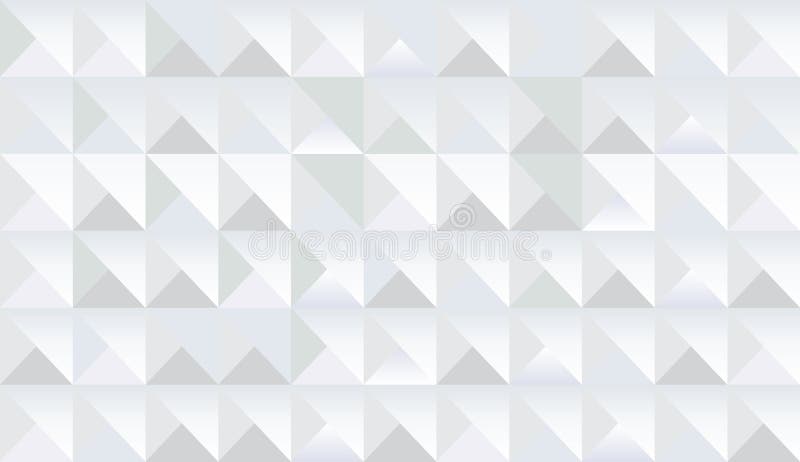 Geometric Triangle Diamond Square Monochrome Pattern Stock Vector ...