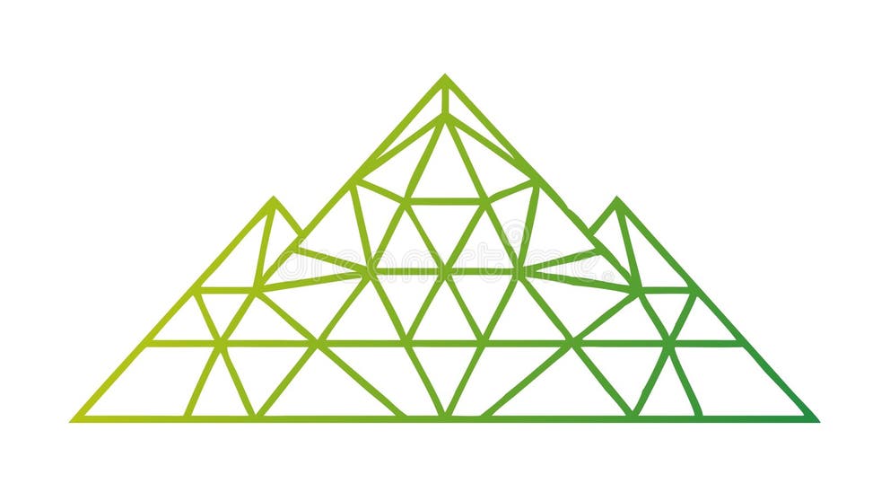 Smaller Green Triangles Stock Illustrations – 341 Smaller Green ...