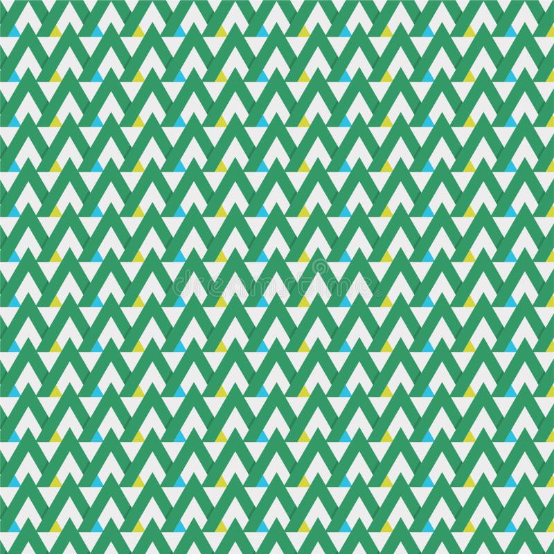 Geometric Triangle Overlapping Pattern Stock Illustration ...
