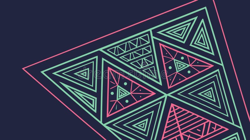 Geometric Triangle Pattern Abstract Design Modern Background Triangular Texture Vector Design