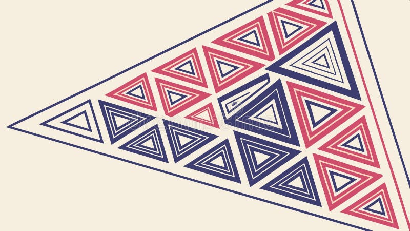 Geometric Triangle Pattern Abstract And Modern Background Vector Design Generative Ai Stock
