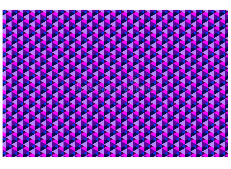 Geometric Triangle Pattern Design Abstract Vector Illustration Stock ...