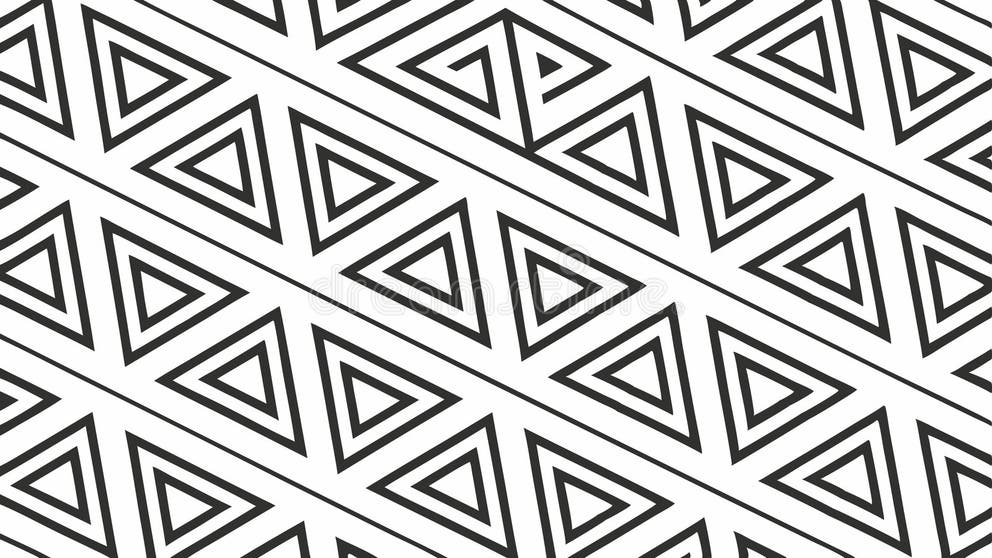 Geometric Triangle Pattern Vector, Contemporary Abstract Art, Vector ...