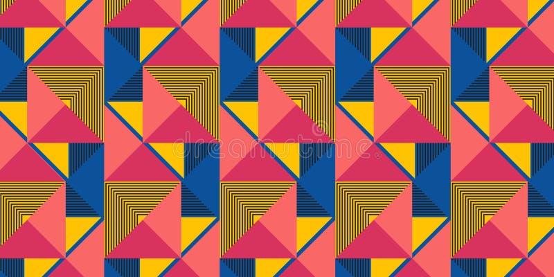 Geometric Triangle Pattern Vector Shape with Diagonal Composition ...