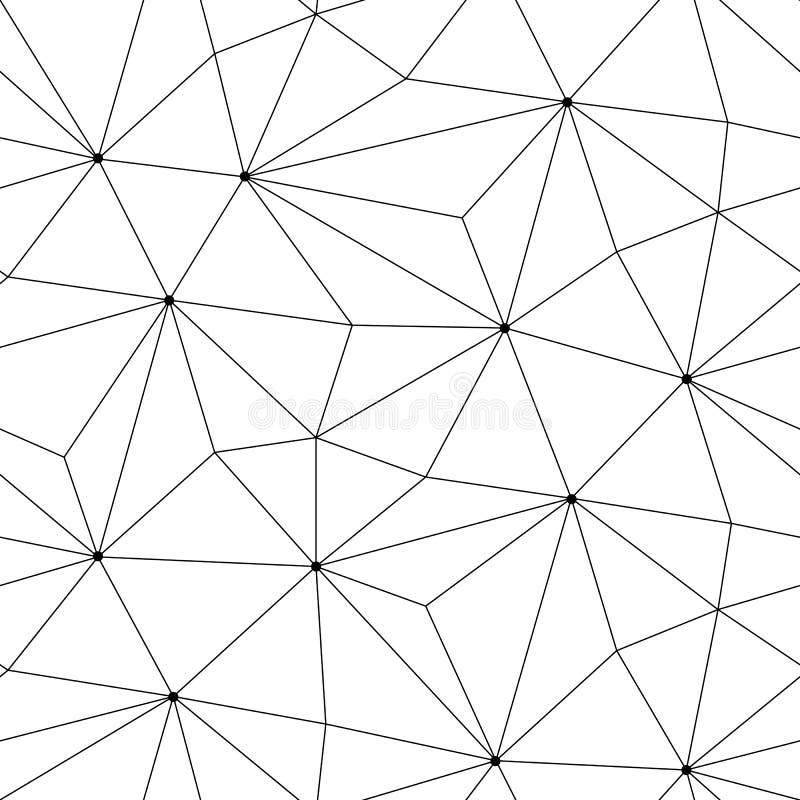 Geometric Triangle Seamless Graphic Pattern Stock Illustration ...