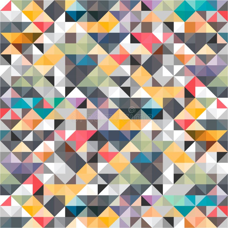 Geometric Triangles Abstract Background. Stock Vector - Illustration of ...